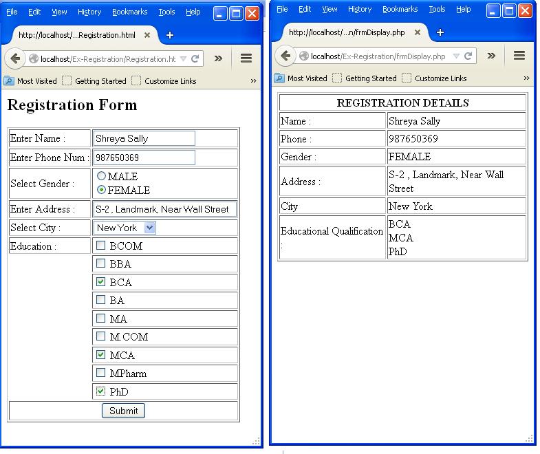 Form Handling Using PHP PHP Forms FreeFeast info Interview 